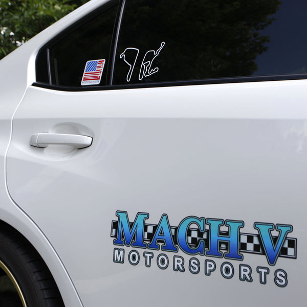 4" Summit Point Main Track Map Decal – SummitPointProShop